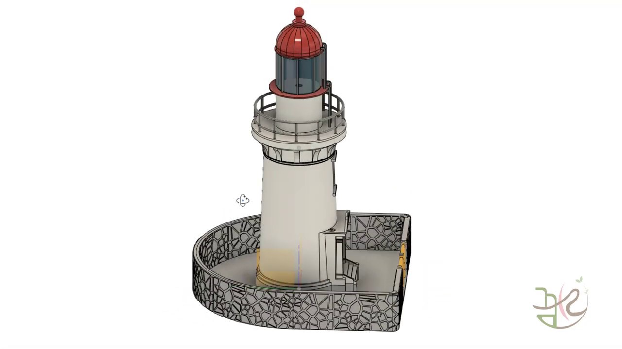 lighthouse making for 3D printing