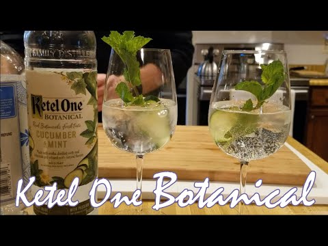 KETEL ONE Botanical Cucumber Mint |TASTE TESTING