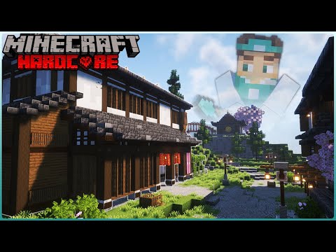 I Spent a Year Building a Mountaintop Japanese Village [Hardcore Minecraft]