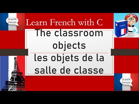 Classroom Objects in French