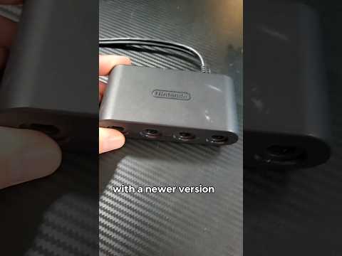 you havent seen this adapter before #wiiu #switch #gamecube #gamecubecontroller #smashbros #ultimate