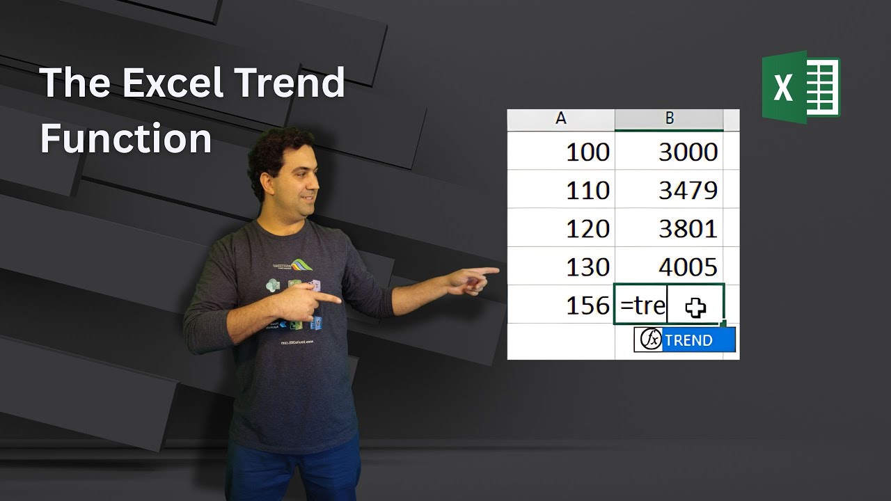 The Excel Trend Function