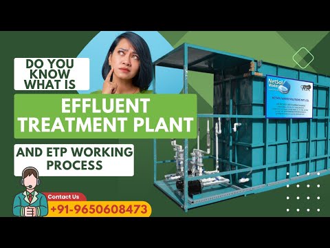 Effluent Treatment Plant: What is ETP plant and ETP working Process