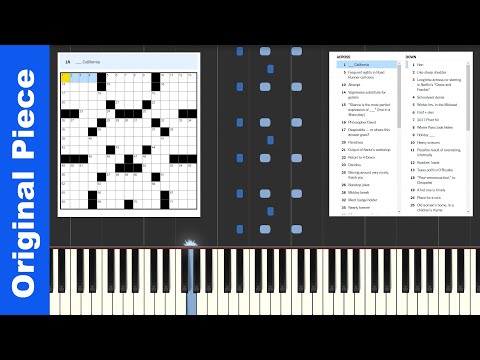 The Crossing of Words ~ Original Piece // Synthesia Piano Tutorial