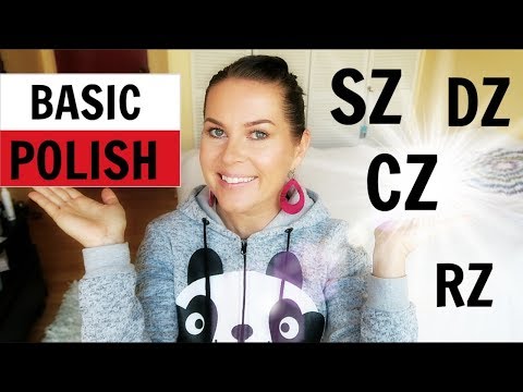 BASIC POLISH // HOW TO PRONOUNCE SZ-CZ-DZ Video Lecture - Learn Polish: Basics - Other languages