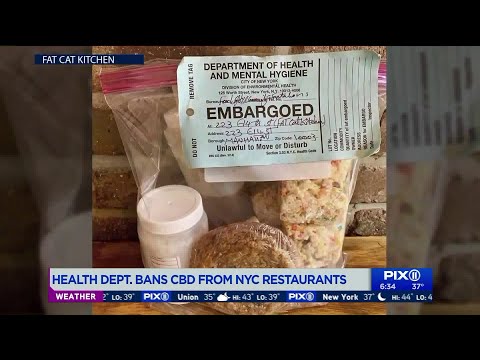 Department of Health bans CBD-infused foods in NYC