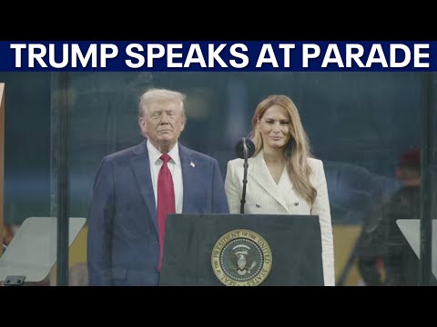 President Trump gives remarks at Army 250th Birthday Parade