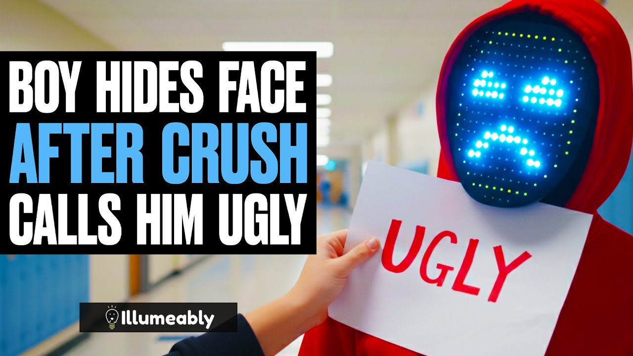Boy HIDES HIS FACE After Crush Calls Him UGLY