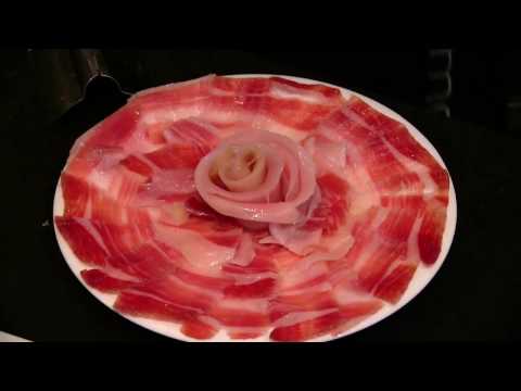Jamon Iberico Tasting Hand Carved by Master Professional in León, Northern Spain
