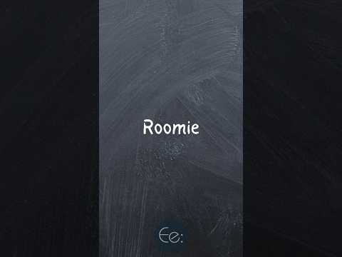 Roomie 🏠 What Does It Mean? English Explained #phrases #expression #meaning #slang #esl #tips