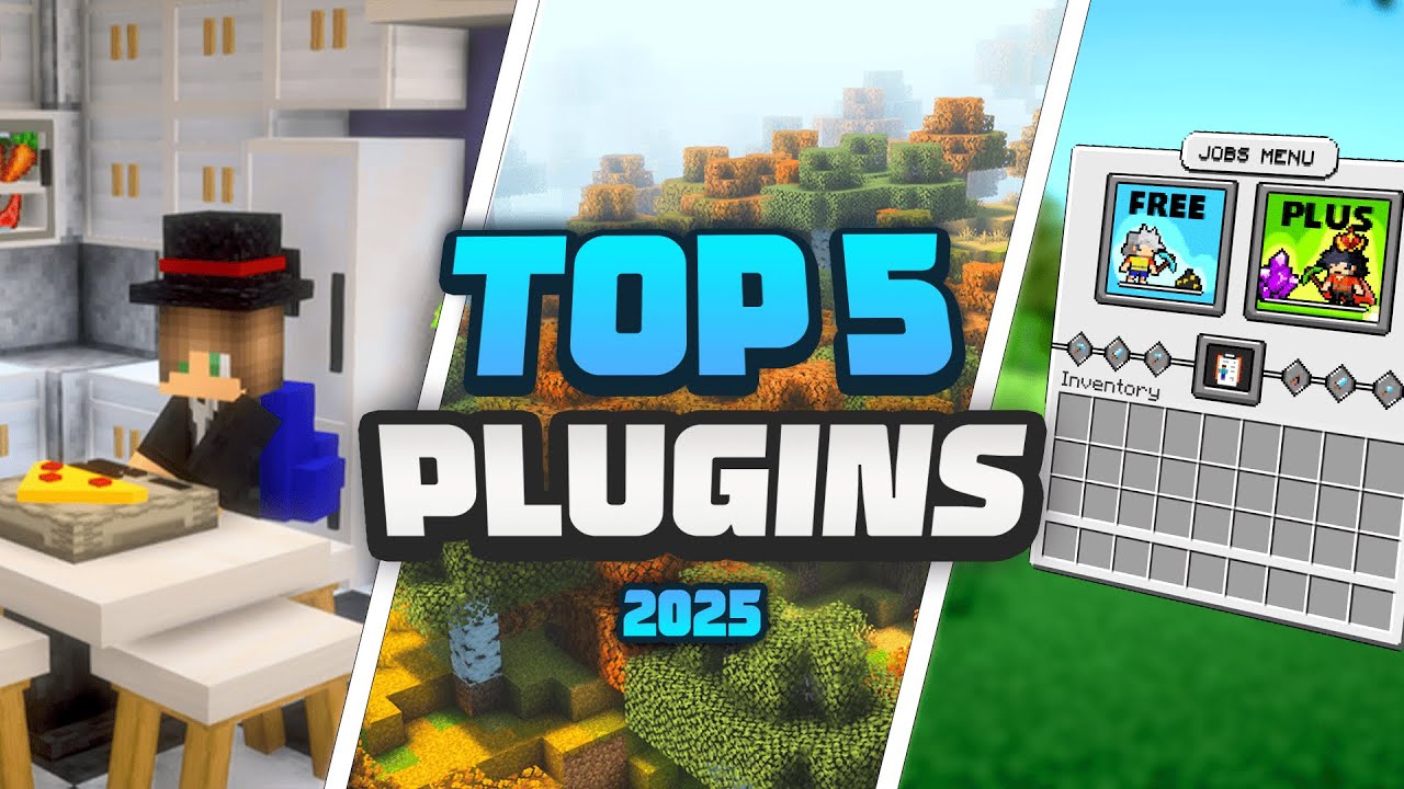 Top 5 BEST Minecraft Plugins for 2025 (1.21+)