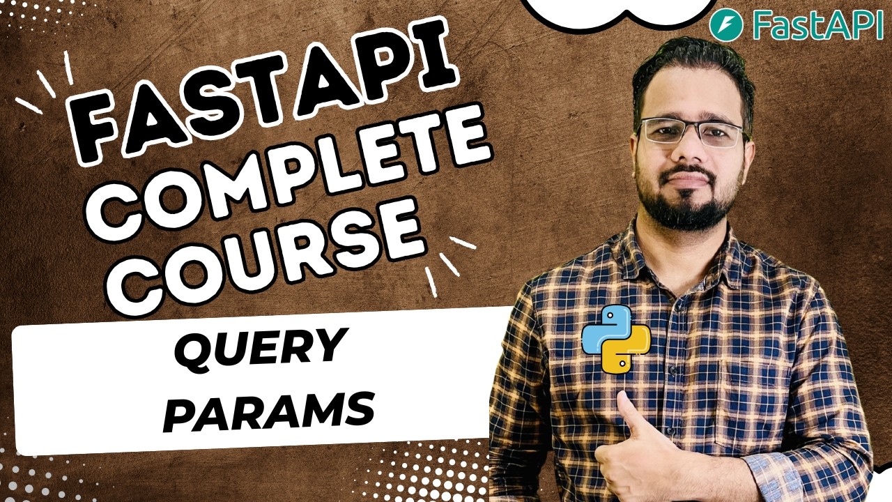 FastAPI Tutorial #5 | Query Parameters + Optional + Default Values