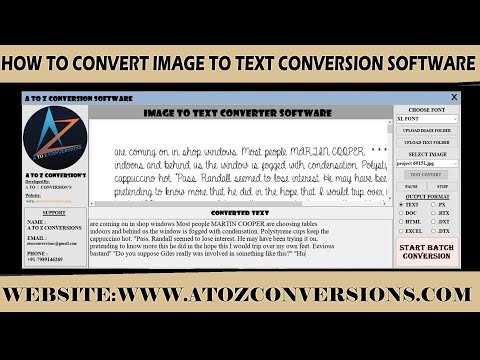 Image To Text Converter Software | 100% Accuracy | Data Entry Image To Text Conversion Software