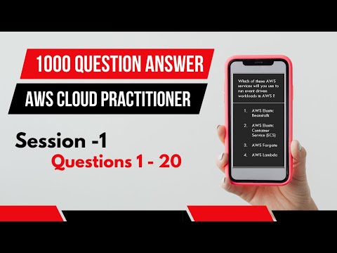 1000 AWS Cloud Practitioner Exam Questions | Session 1