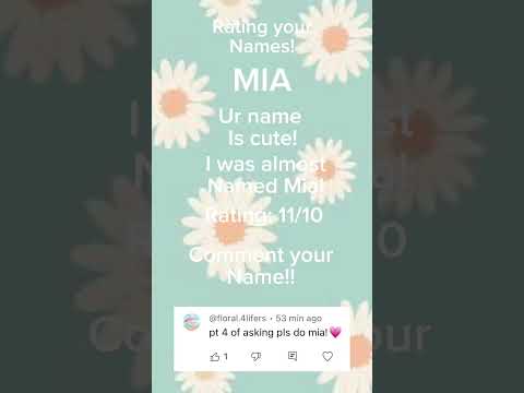#mia #ratingnames
