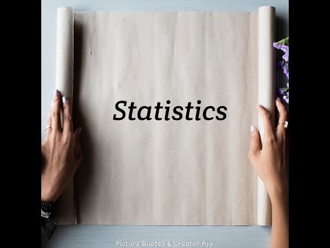 What is Statistics? Urdu/Hindi