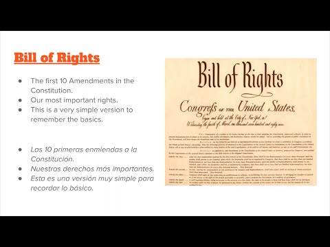Bill of Rights for Spanish-speaking Newcomer English Learners