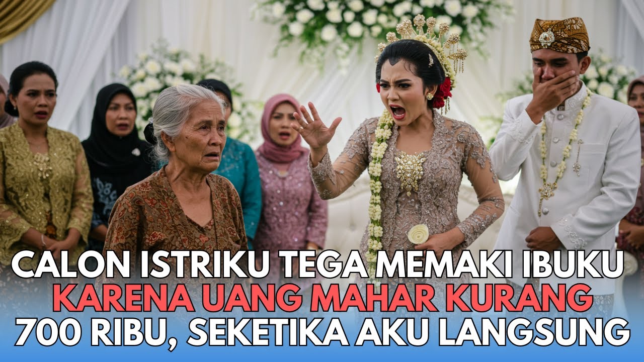 Ibu kandung dibentak calon istri gegara mahar kurang 700rb, pria di Palembang ini batalkan nikah