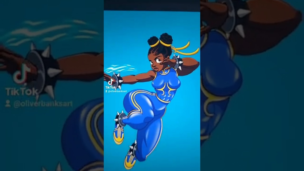 Chun-li redesign #Chunli #fyp  #streetfighter #gaming #thick #thicktok