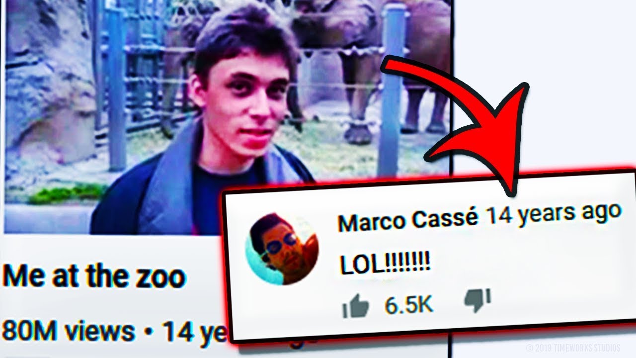Here Is The FIRST Comment On YouTube... Ever.