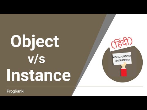 OOPs Concept in Java [Hindi] | Object v/s Instance | Object Oriented Programming | #02
