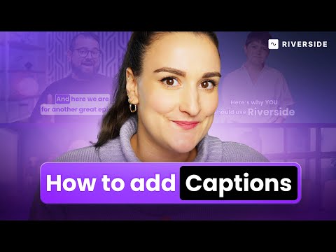 How To Add Captions To Any Video (For Free!)