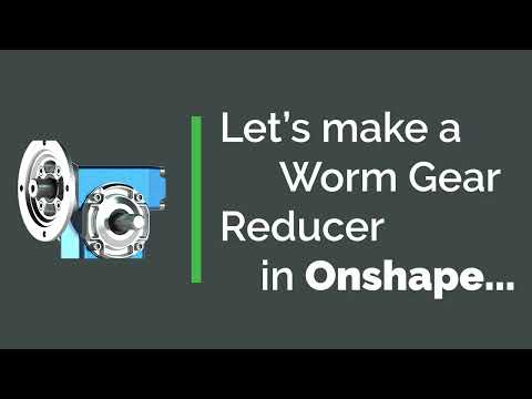 Let's Make a Worm Gear Reducer
