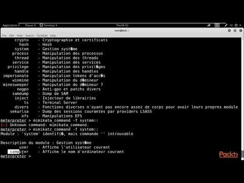 Learn Mastering Metasploit 5 0 Mimikatz Commands Part One |packtpub com - Mind Luster