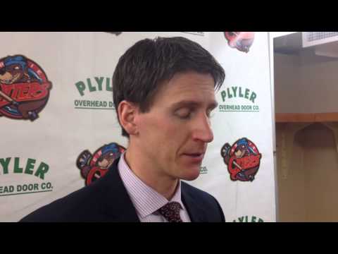Otters Interview Room: Kris Knoblauch, Postgame vs. London 2/26/2014