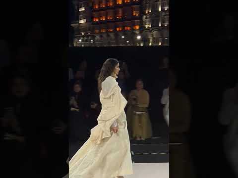 Glimpses of Vivienne Westwood's first-ever showcase in India at the Gateway of India in Mumbai
