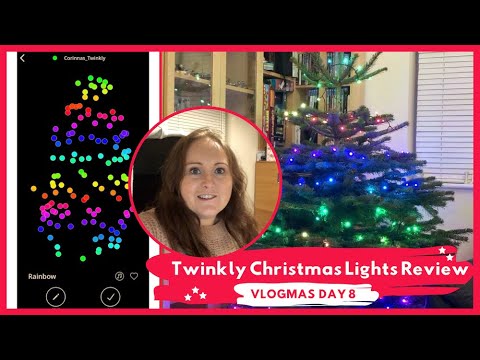 Twinkly Christmas Lights Review | VLOGMAS DAY 8