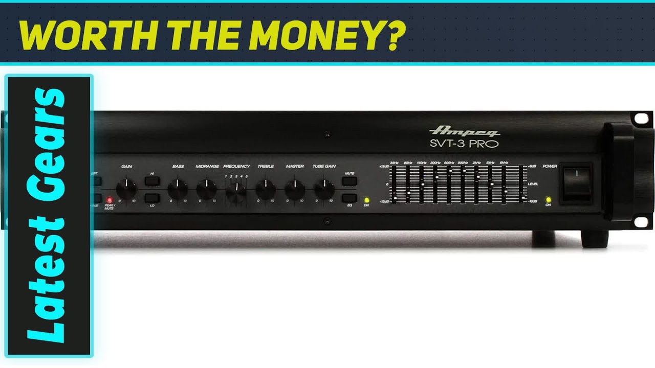 Ampeg SVT-3Pro: A Legendary Bass Tone Machine
