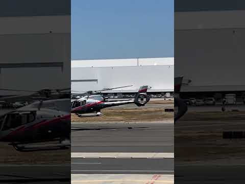Eurocopter EC130 Takeoff at Long Beach Airport