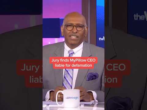 Jury finds MyPillow CEO liable for defamation