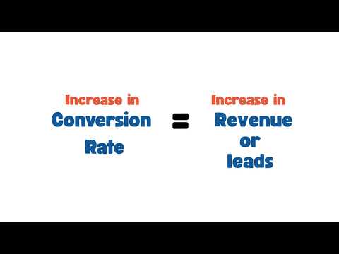 What is conversion rate?