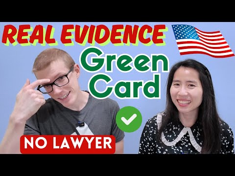 What We Submitted for Evidence | USCIS Marriage Based Green Card | Without a Lawyer
