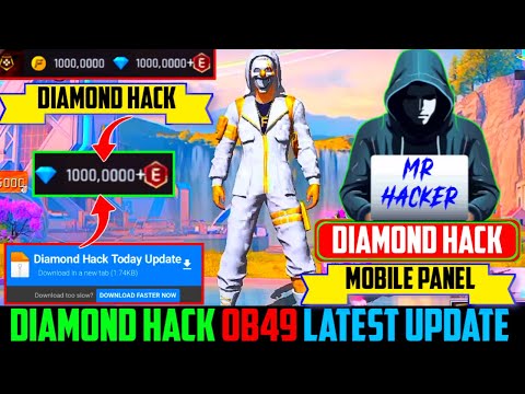 FREE FIRE DIAMOND HACK || FREE FIRE NEW MOD MENU OB49 || UNLIMITED DIAMOND SCRIPT MOD APK 2025