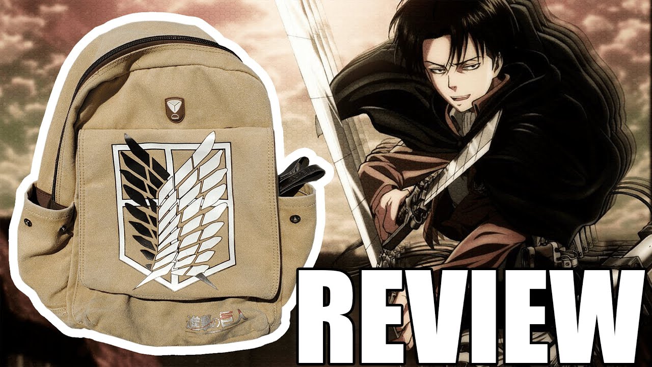 Attack on Titan Backpack Review I Anime Backpack I Scouting Legion Backpack