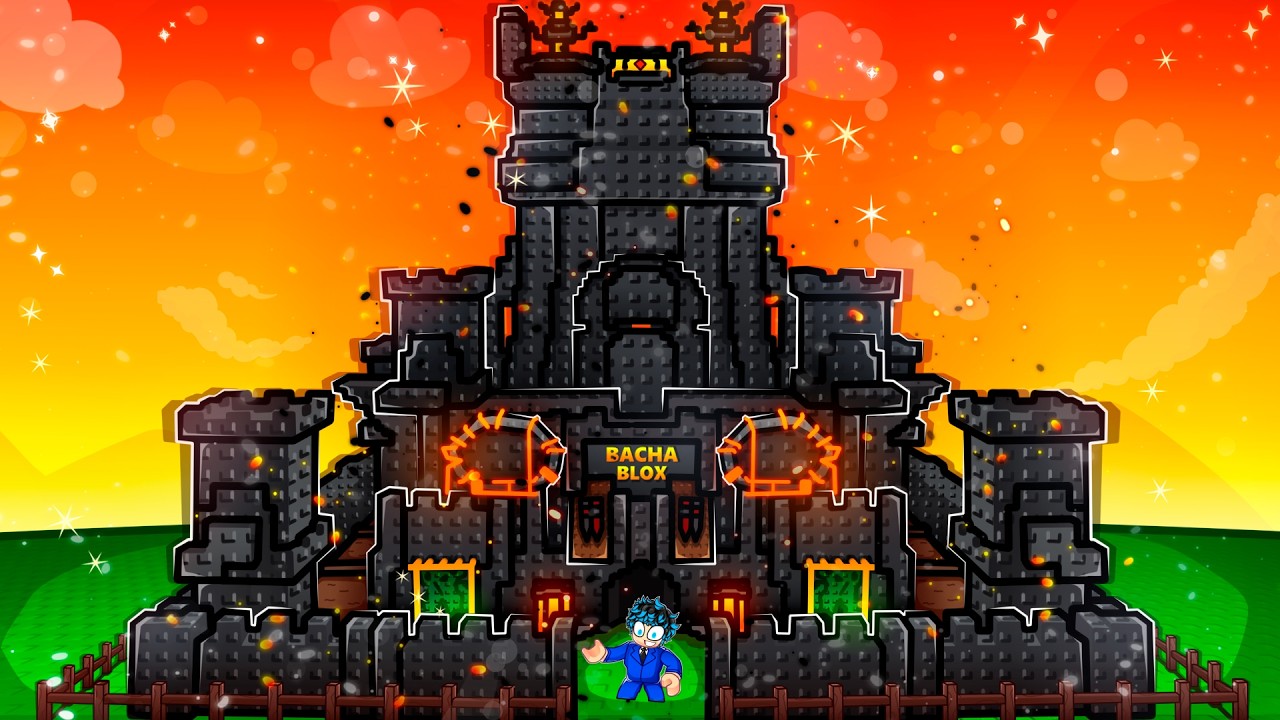 I Built a CASTLE on Grow a Garden!