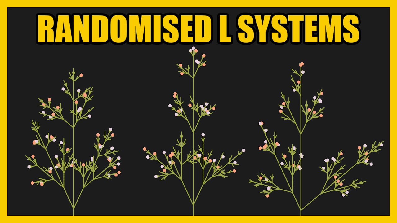 Infinite Plant Generation with Random L Systems Rules