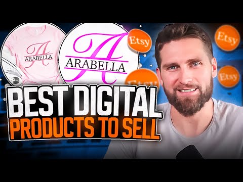 Best Etsy Digital Products to Sell today - Simple strategy.