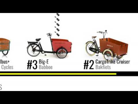 Top 5 modern cargo bicycles to use as mobile DJ soundsystem.