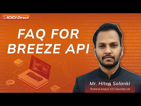 FAQ For Breeze API. #icicidirect