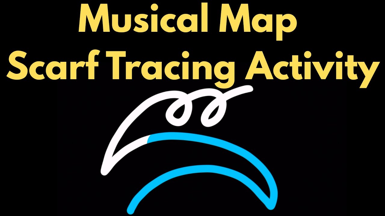 Rondo Alla Turca- Musical Map Scarf Tracing Video (Mozart)