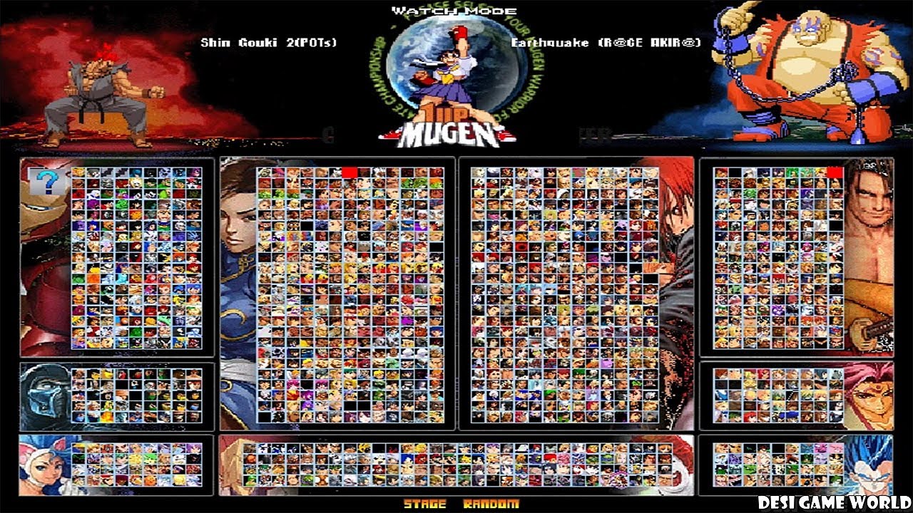 1UP MUGEN Super Plus 15000 characters 2022