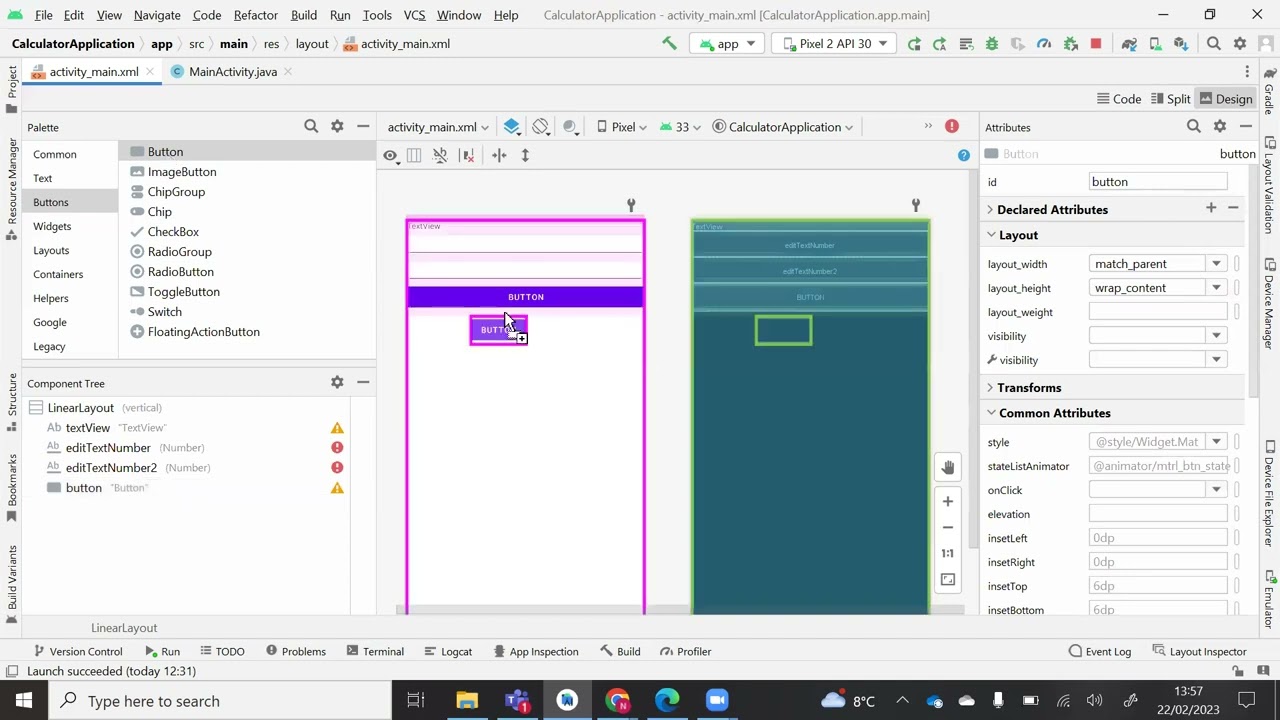 Java Calculator Application   Part 1   Layout