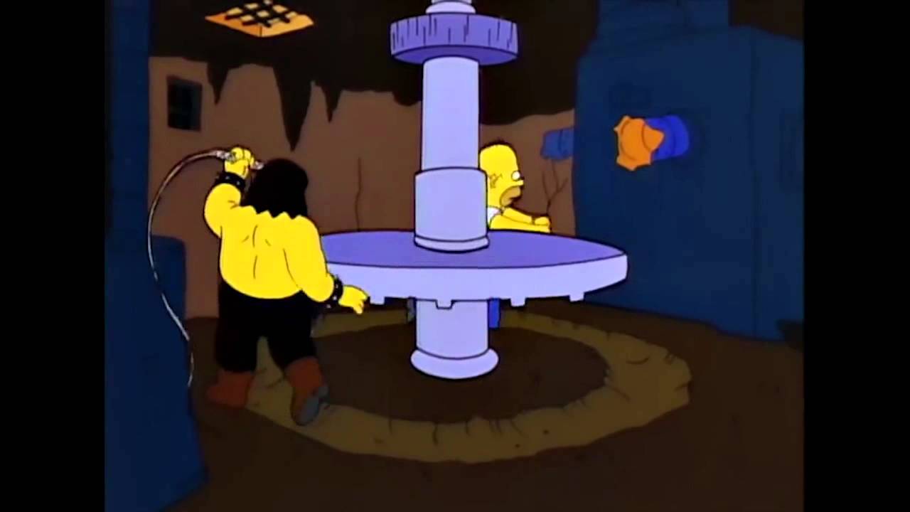 Homer Simpson reports for much worse duty