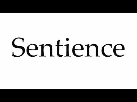 How to Pronounce Sentience