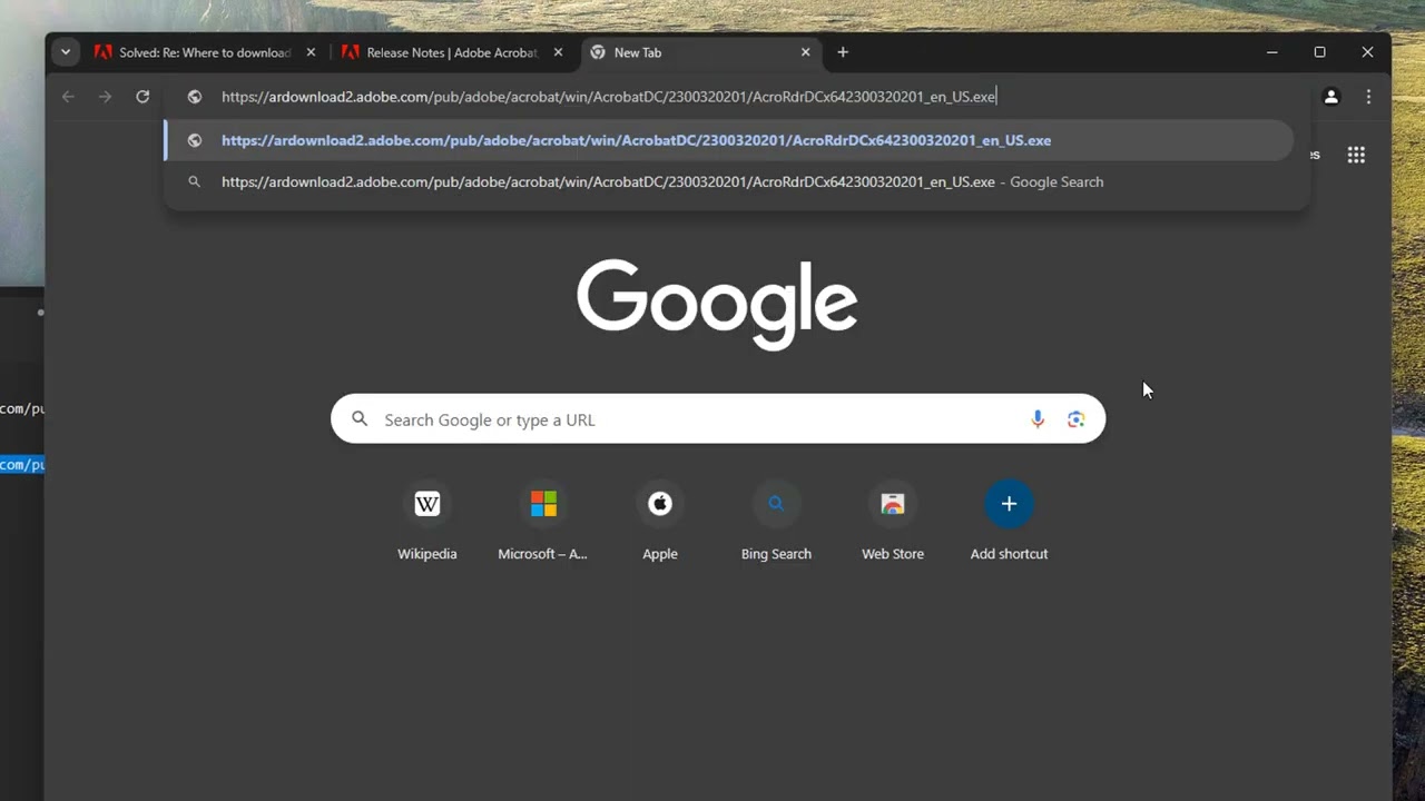 How to Download Old Versions of Adobe Reader (For Testing, Intune, or SCCM)