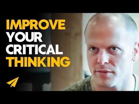 "IMPROVE Your Level of THINKING!" - Timothy Ferriss (@tferriss) - # ...